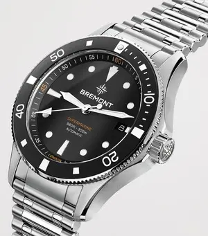 BREMONT 300m Supermarine Stainless Steel Watch