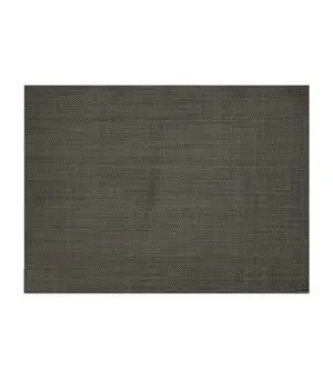 CHILEWICH Mini Basketweave Rectangle Placemat Black