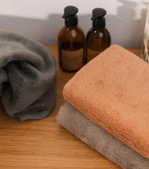 HAMAM Organic Cotton-modal Glam Bath Sheet - Orange