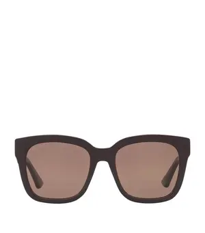 Gucci Injected Gg1338s Sunglasses - Burgundy