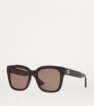 Gucci Injected Gg1338s Sunglasses - Burgundy