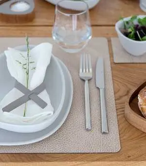 LIND DNA Hippo Square Placemats
