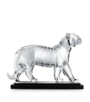 THE MARTHA, BY BACCARAT Tigre Royal Tiger Decoration - Clear