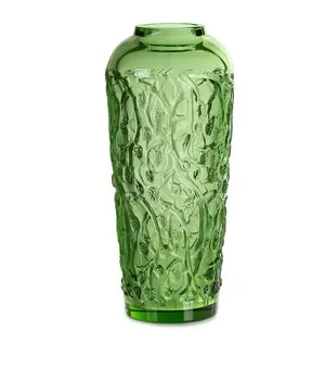 Lalique Large Crystal Mures Vase
