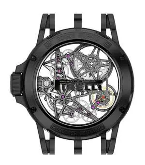 ROGER DUBUIS X Pirelli Titanium Excalibur Spider Pit Stop Watch