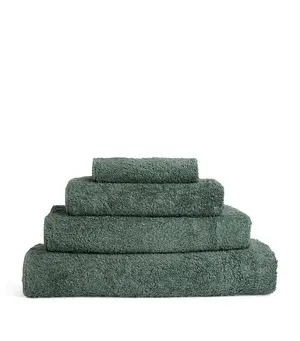 ABYSS & HABIDECOR Super Pile Hand Towel Green