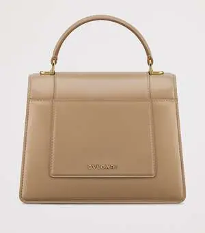 BVLGARI Leather Serpenti Forever Top-handle Bag
