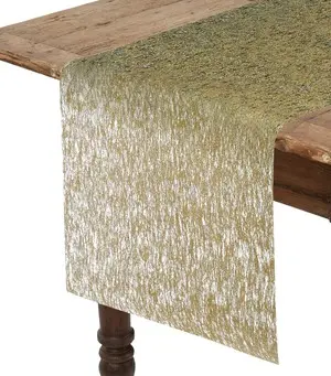 CHILEWICH Lace Table Runner - Gold