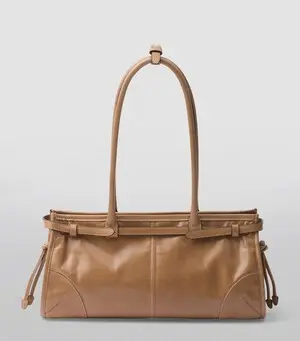Prada Medium Leather Top-handle Bag