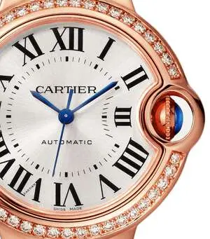Cartier And Diamond Ballon Bleu De Watch