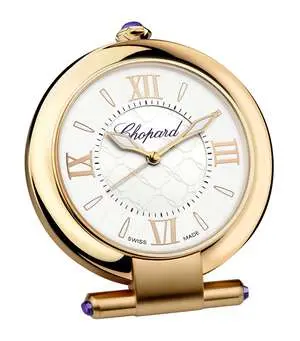 Chopard Chopard Imperiale Alarm Clock In Stainless Steel Gold