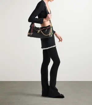 Prada Large Leather Shoulder Bag