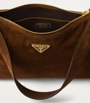Prada Medium Aimée Shoulder Bag - Brown