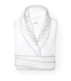 PRATESI Cotton Treccia Bathrobe - Grey