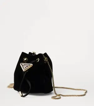 Prada Mini Velvet Pouch