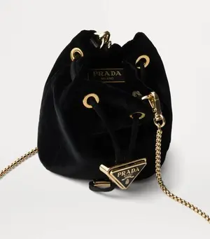 Prada Mini Velvet Pouch