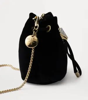 Prada Mini Velvet Pouch