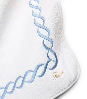 PRATESI Cotton Treccia Bath Mat - Blue