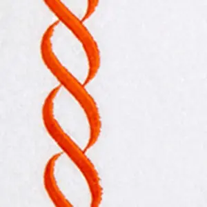 PRATESI Cotton Treccia Bath Mat - Orange