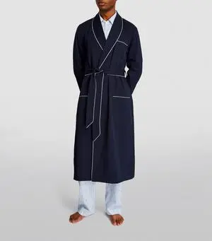 Derek Rose Royal Piped Robe