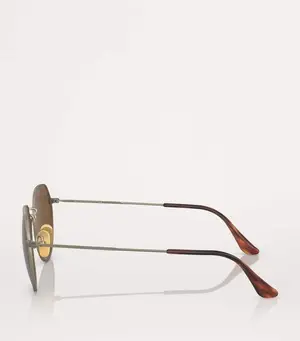 Ray-ban Jack Sunglasses - Gold