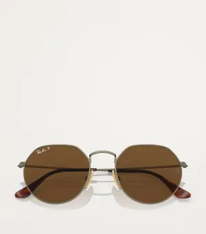Ray-ban Jack Sunglasses - Gold