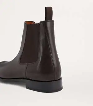 Kurt Geiger Leather Sloane Chelsea Boots - Brown