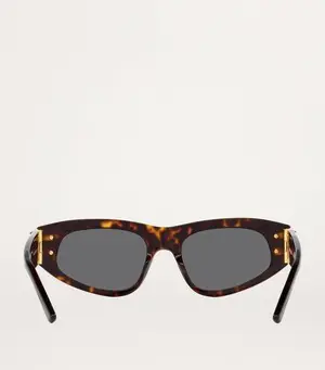 Balenciaga Round Bb0095s Sunglasses - Brown