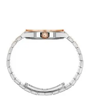 Chopard Stainless Steel And Diamond Alpine Eagle Watch - Rose Gold