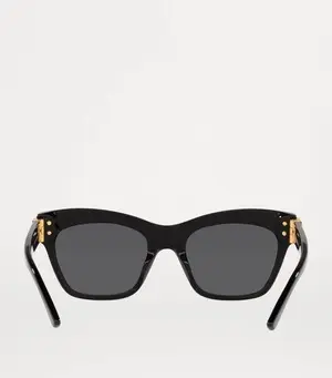 Balenciaga Acetate Bb0132s Sunglasses - Black