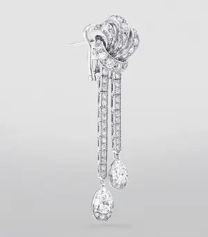 Graff Gold And Diamond Tilda’s Bow Dangle Earrings