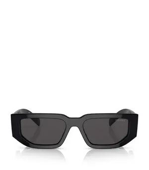Prada Geometric Sunglasses - Black