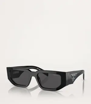 Prada Geometric Sunglasses - Black