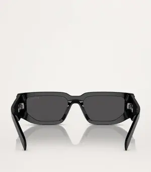 Prada Geometric Sunglasses - Black