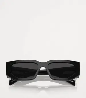 Prada Geometric Sunglasses - Black