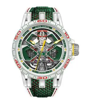 ROGER DUBUIS Excalibur Spider Huracán Watch - Green