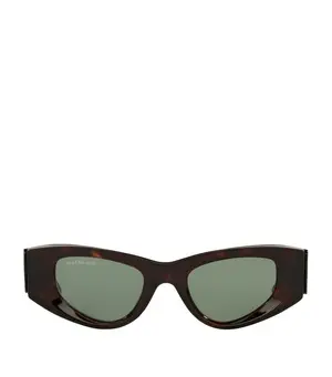 Balenciaga Acetate Sunglasses - Brown