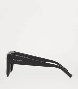 Saint Laurent Cat Eye Sunglasses - Black