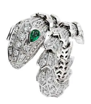 BVLGARI Serpenti Ring - White