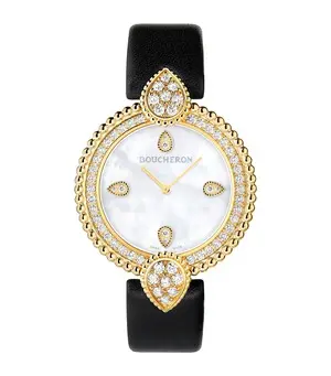 Boucheron Boucheron Serpent Bohème 18k Yellow Gold Diamond Watch Yellow