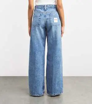 Sandro High-waist Wide-leg Jeans