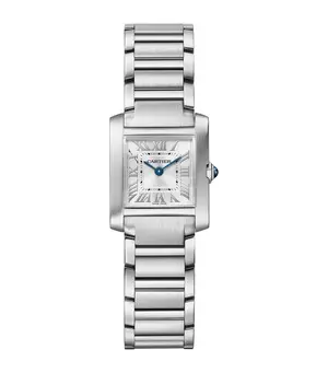 Cartier Small Tank Française Watch - Silver