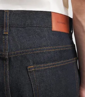 Sandro Straight Leg Dark Wash Jeans