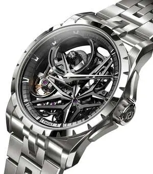 ROGER DUBUIS Titanium Excalibur Monobalancier Watch - Grey