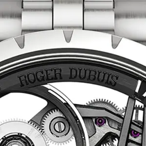 ROGER DUBUIS Titanium Excalibur Monobalancier Watch - Grey