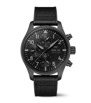 IWC SCHAFFHAUSEN Ceratanium Top Gun Pilot's Chronograph Watch