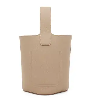 Loewe Leather Pebble Bucket Bag
