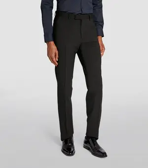 Sandro Virgin Wool Tailored Trousers