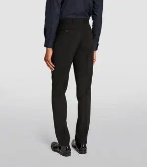 Sandro Virgin Wool Tailored Trousers