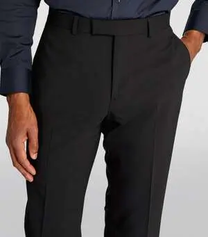 Sandro Virgin Wool Tailored Trousers